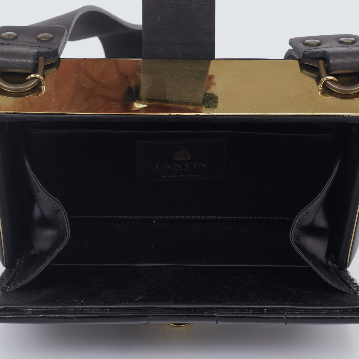 Bolsa Lanvin Preta – Peguei Bode